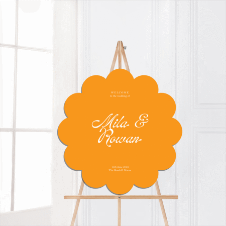 Personalised Welcome Sign - Olivienne - Mally's Crafts