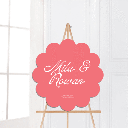 Personalised Welcome Sign - Olivienne - Mally's Crafts