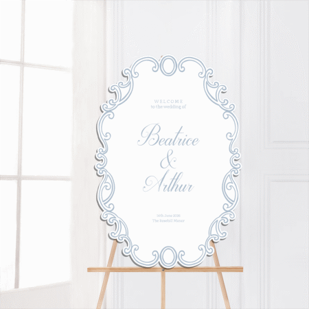 Personalised Welcome Sign - Blossomia - Mally's Crafts