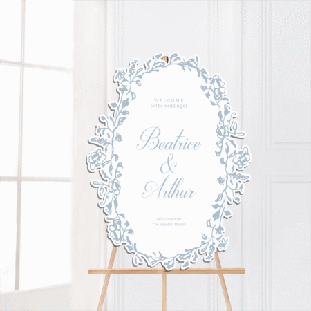 Personalised Welcome Sign - Blossomia - Mally's Crafts